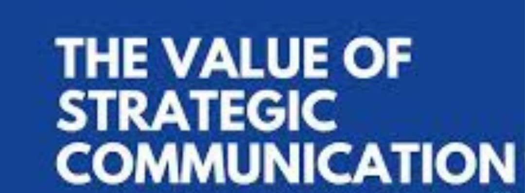 What is the value of strategic communications? - Sola Abulu & Associates
